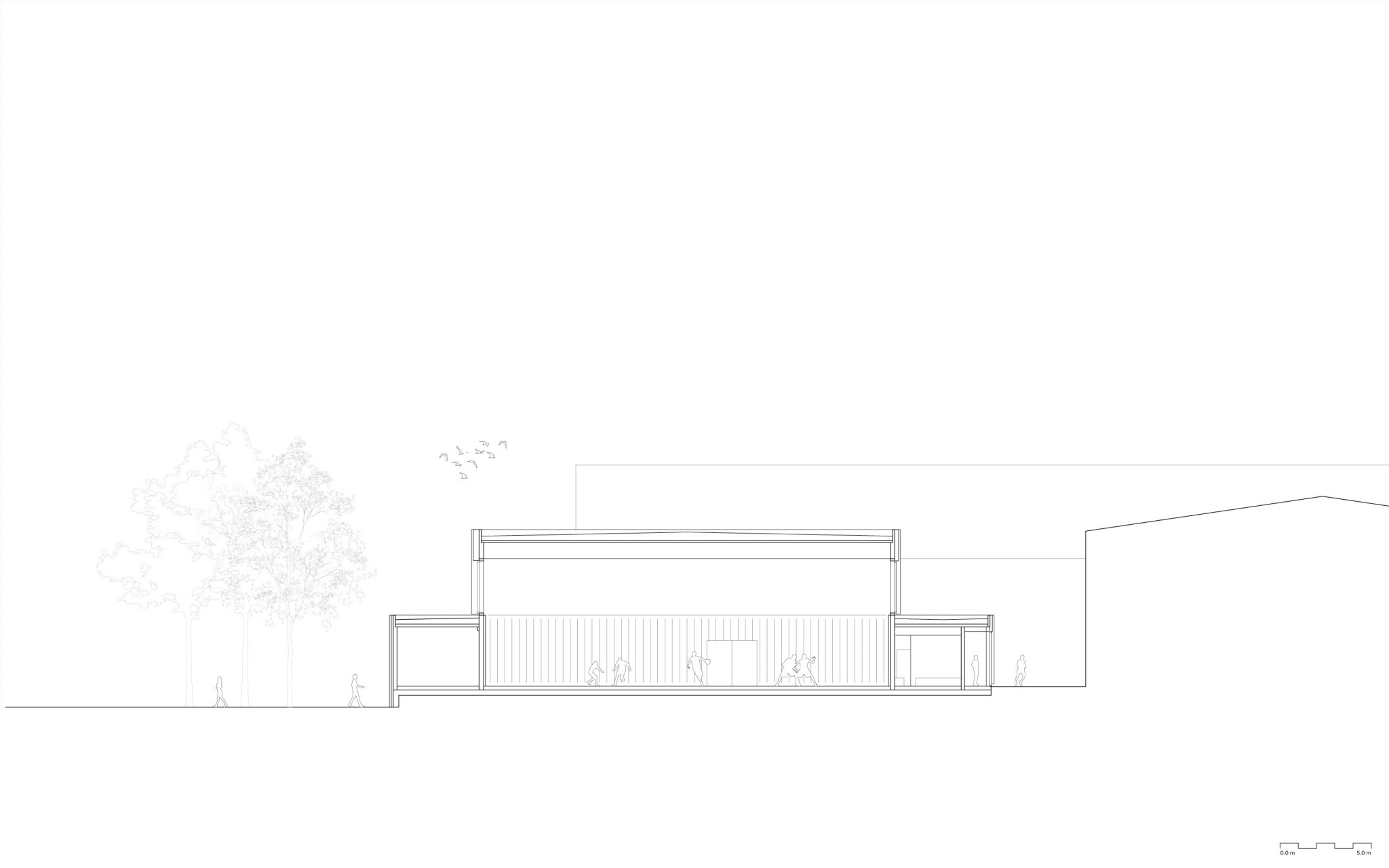 WLSB Sports Centre Ruit, Stuttgart — Birk Heilmeyer und Frenzel Architekten